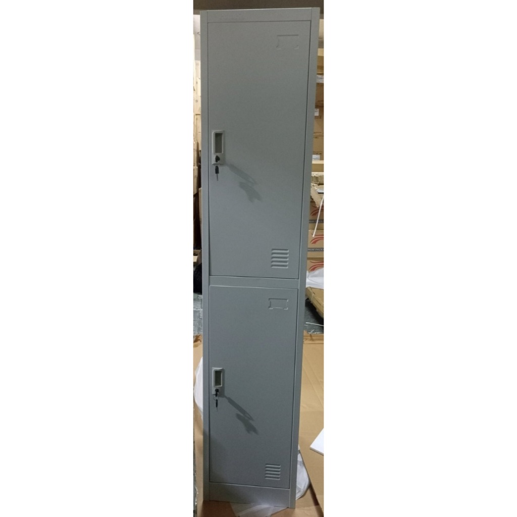 2 Doors Steel Locker PLC - 18 ( not assembled ) | Shopee Philippines