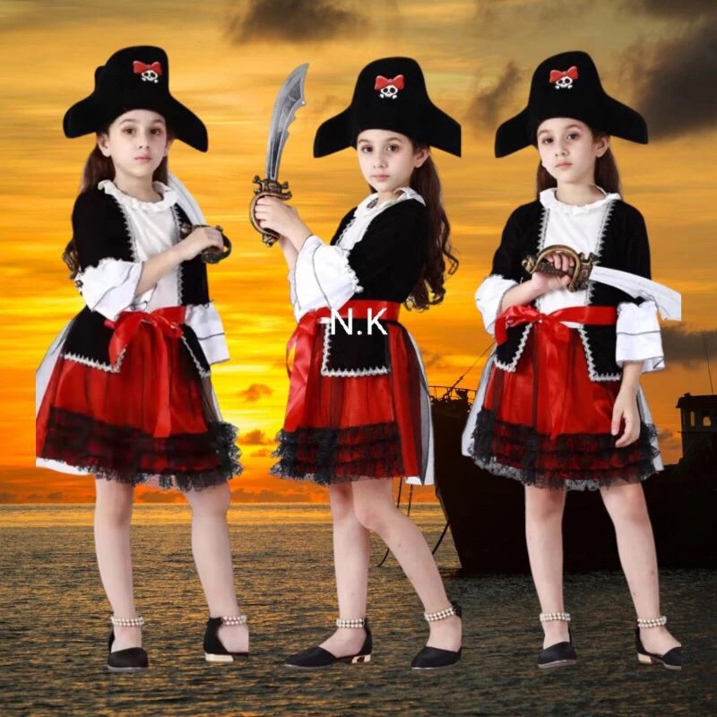 Dazzling Pirate Princess Costume for kids | Shopee Philippines