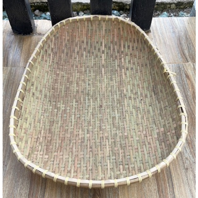 Native Bamboo Bilao Oval - Traditional Kitchenware Serving | Shopee ...
