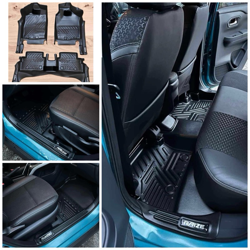Toyota Raize 2022 - 2024 5D Deepdish Matting Fully Extended | Shopee ...