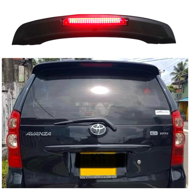 Toyota Avanza 2008 - 2011 Spoiler with Light | Shopee Philippines