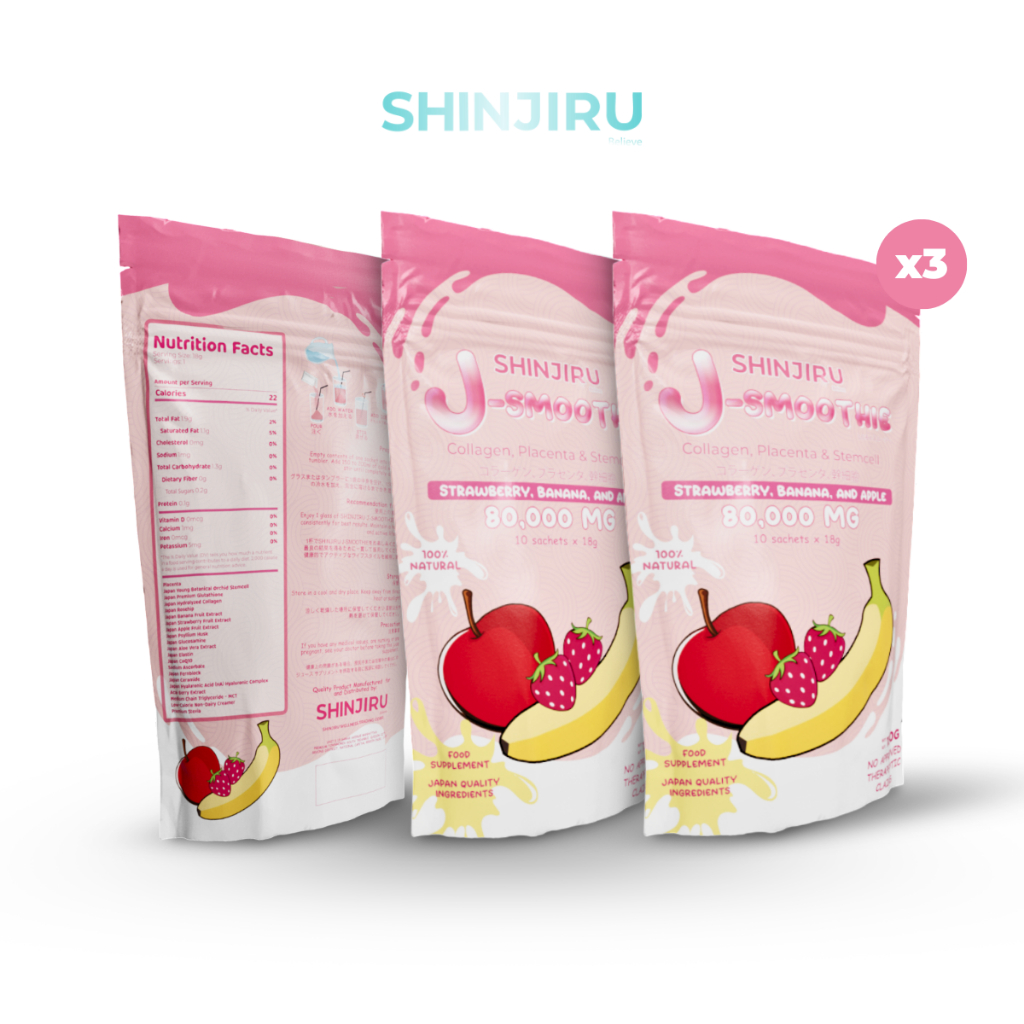 Shinjiru J-Smoothie | 3pcs Bundle | Shopee Philippines