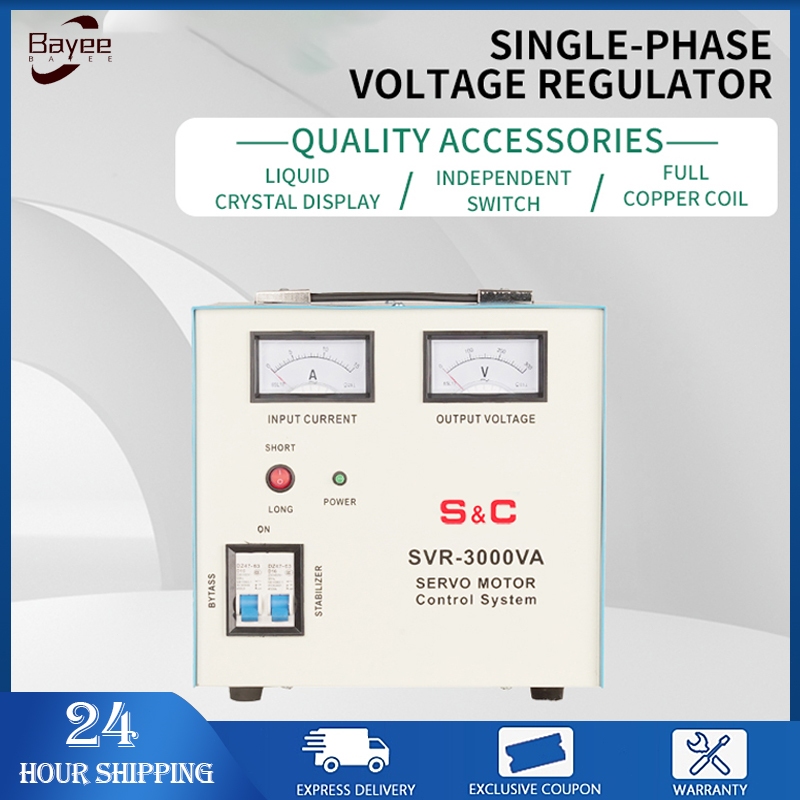 SVR-3000 VA AVR (Automatic Voltage Regulator) 3000W AVR For ...