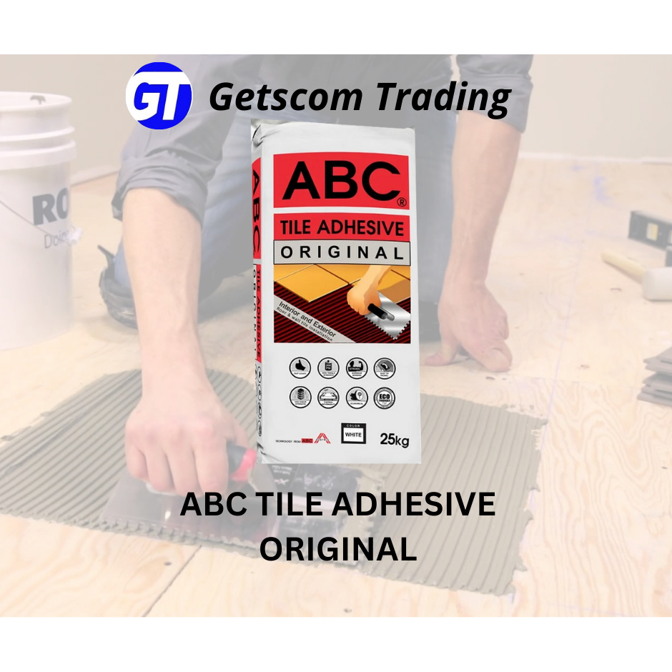 ABC TILE ADHESIVE ORIGINAL | Shopee Philippines