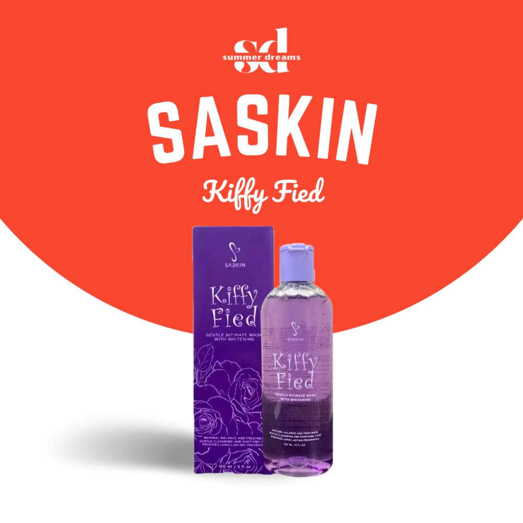 SASKIN Kiffyfied Feminine Wash Kiffy Fied Femwash Intimate Hygiene Care ...