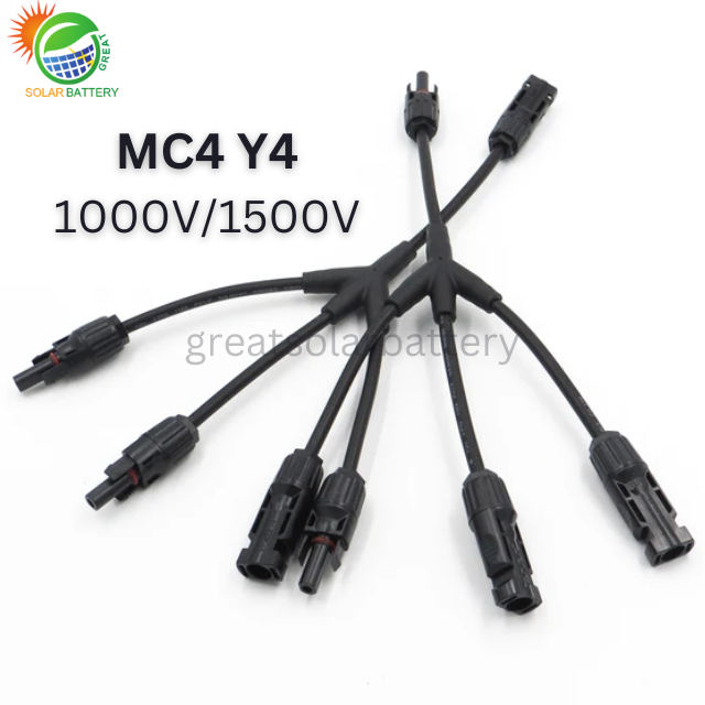 MC4 Y4 3 WAY Cable Connector Pair for Solar Panel Parallel Connection | Shopee Philippines