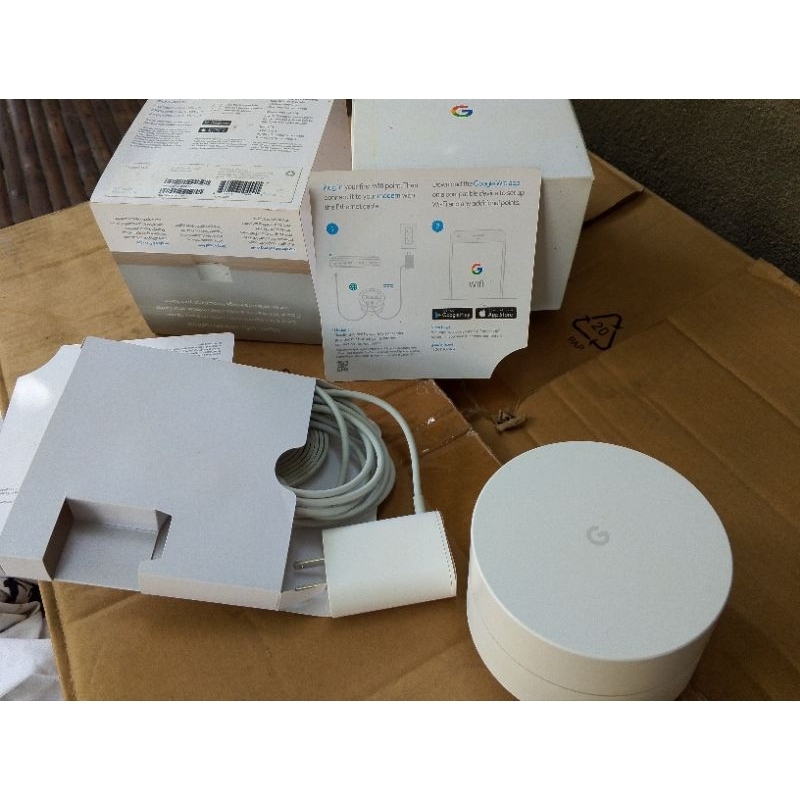 Google wifi mesh wifi transmitter from Google!!! | Shopee Philippines