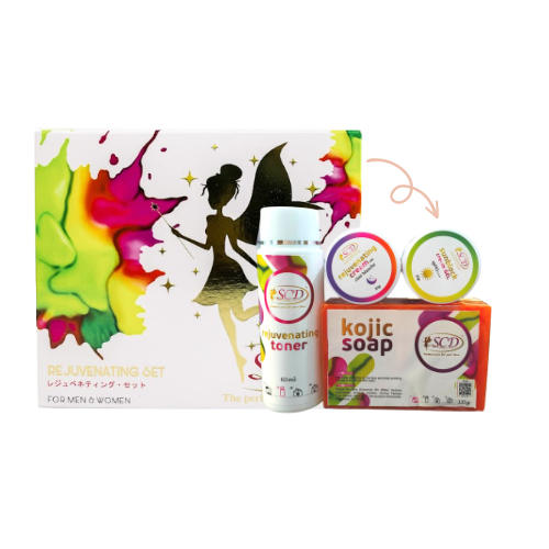 SCD REJUVENATING SET / Peeling Skin Lotion Set Big 100ml / Peeling Skin ...