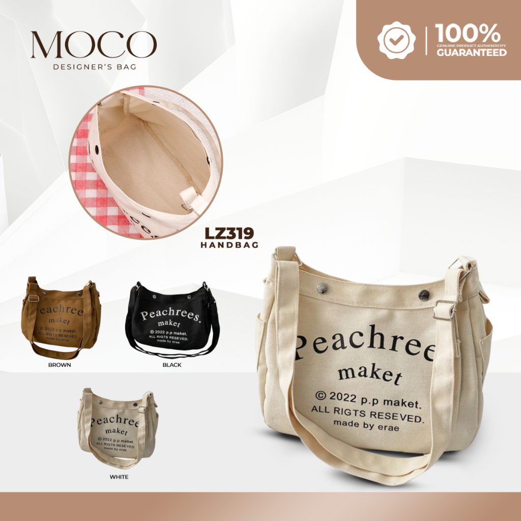 Moco Bags Canvas Sling Bag For Woman Crossbody Bag Messenger Shoulder Bag Hobo Bag Tote Bag ...