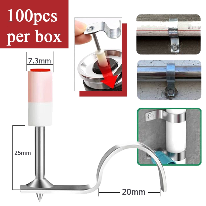 100PCS Steel Nails Gun Rivet Bullet Nail Gun Concrete Fire Nail Gun ...