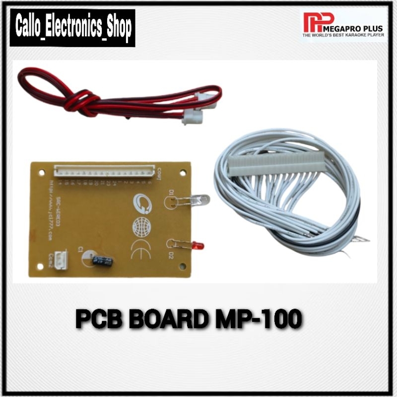 Megapro PCB Board Remote For MP-100ns/MP-Piolo Jr/S-Amos/MS-Ezra/MS-MIGAEL | Shopee Philippines