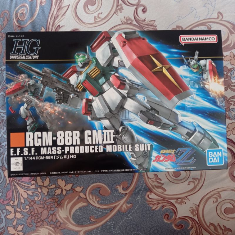 Bandai GM III high Grade HG 1/144 Gundam mecha robot model kit toys ...