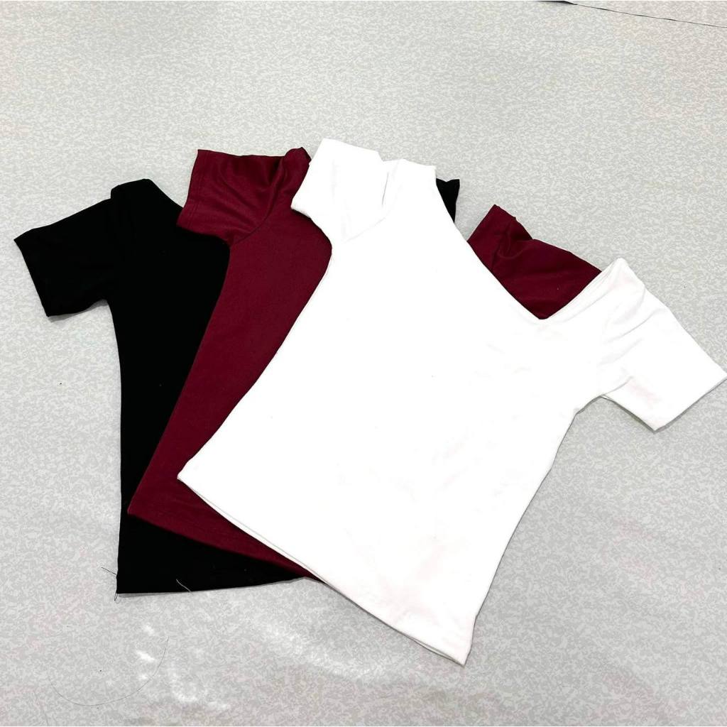 Calliah Lora asymmetrical body hugging top double lining blouse for ...