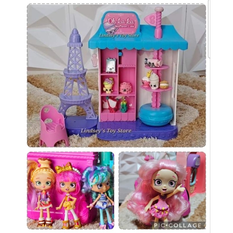 Shopkins Paris Playset with 4 dolls | Shopee Philippines
