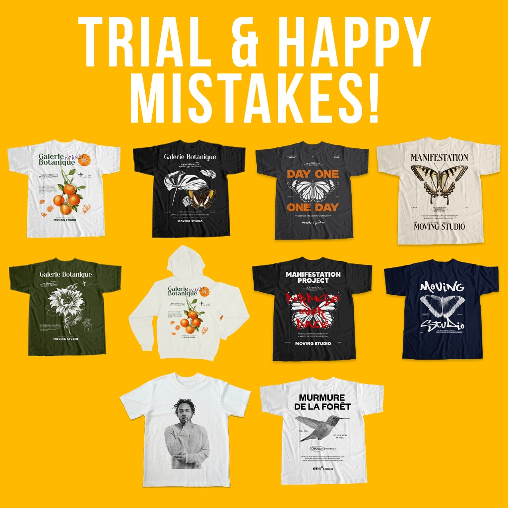 'TRIALS & HAPPY MISTAKES' by MOVING STUDIO | Shopee Philippines