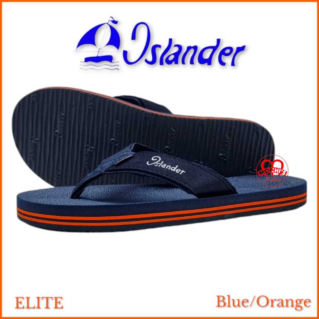Islander 'Elite' Men's authentic non-slip rubber slippers/flipflops ...