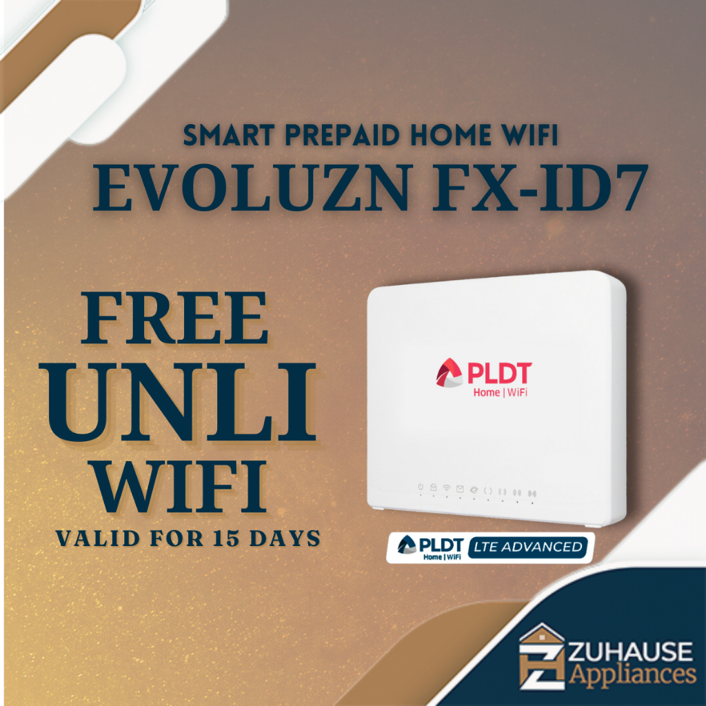PLDT SMART PREPAID HOME WIFI LTE ADVANCED EVOLUZN FX-ID7 CAT 6 | Shopee Philippines