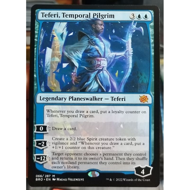 Teferi, Temporal Pilgrim (Magic the gathering) | Shopee Philippines