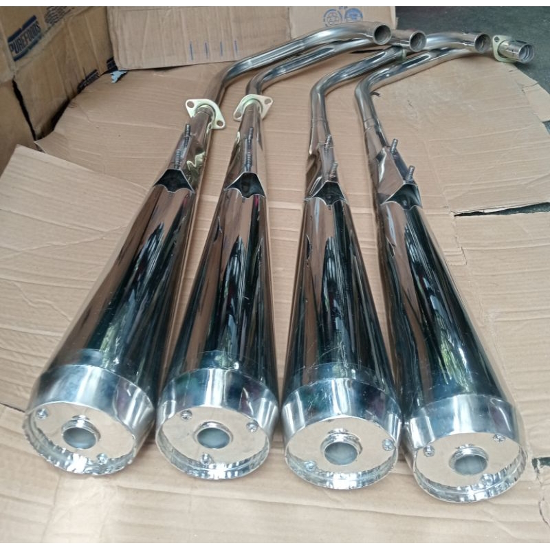 rusi TC macho 125/150/175 version 2 chicken pipe stainless | Shopee ...