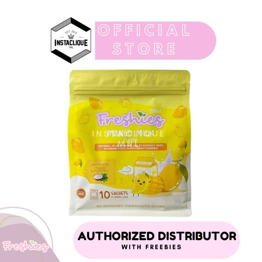 Freshies Mango Milk Retinol & Glutathione Drink [1 Pouch] | Shopee ...