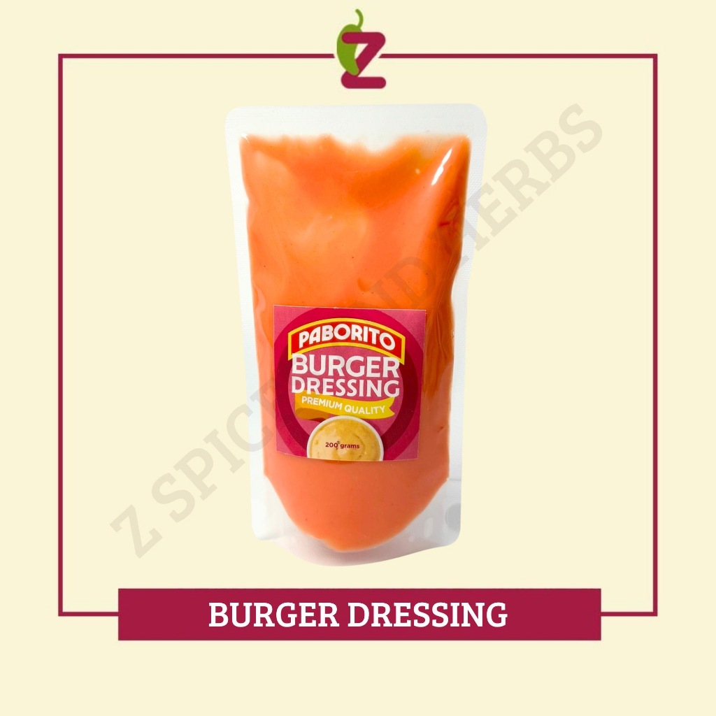 PABORITO BURGER DRESSING 200G | Shopee Philippines