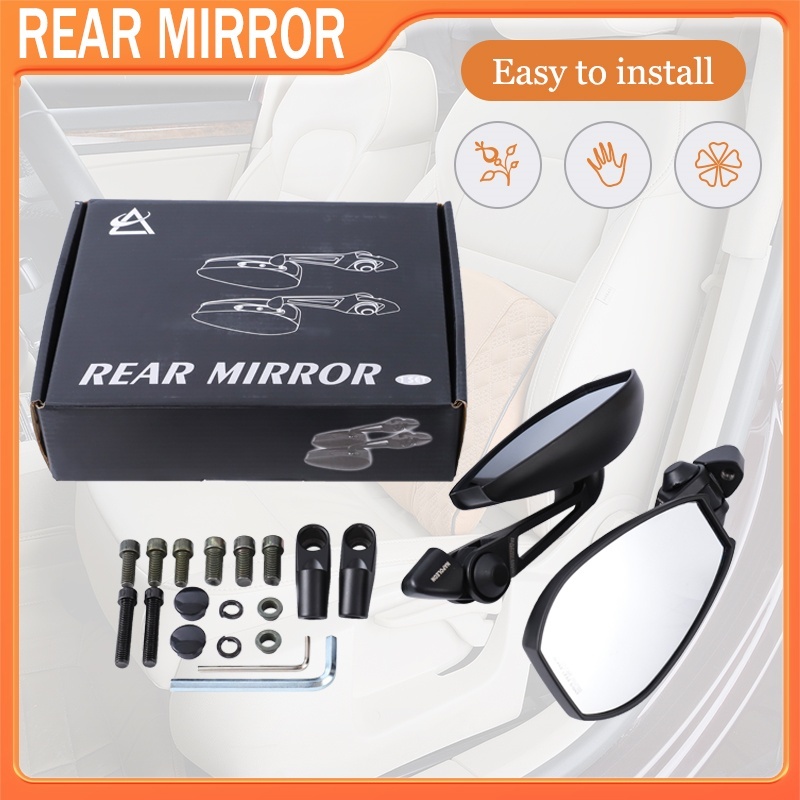 REAR Mirror Street King Anti-friction high brightness white blue car ...