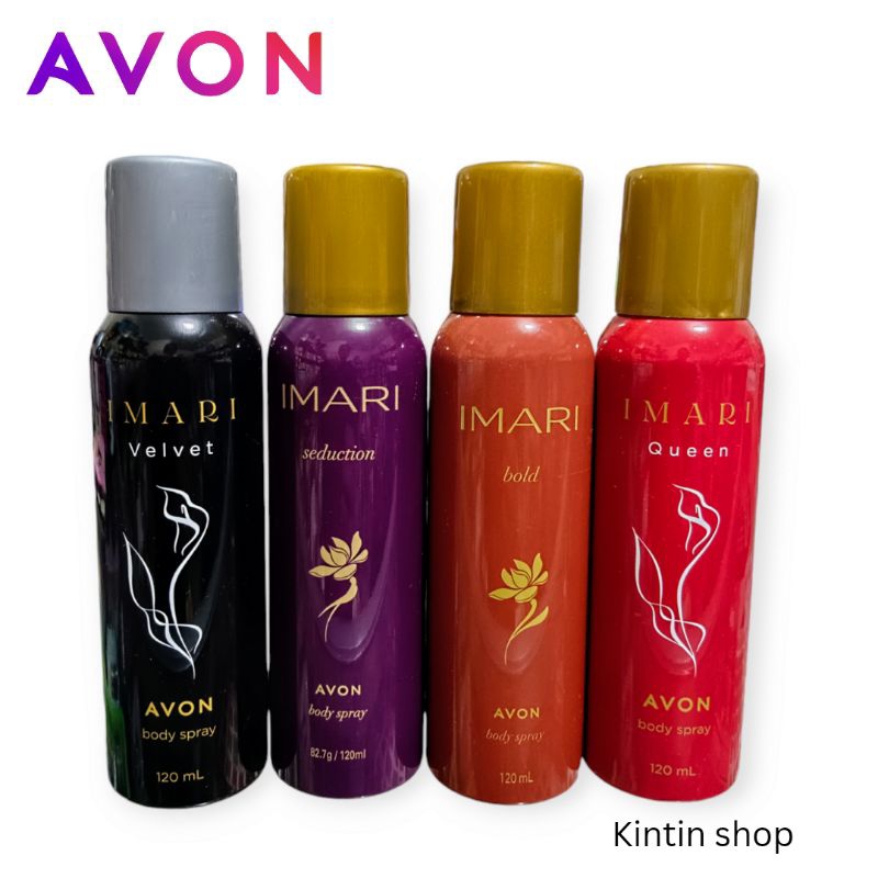 Avon Imari Body Spray 120ml (Seduction, Queen, Bold, Velvet, Eclipse ...