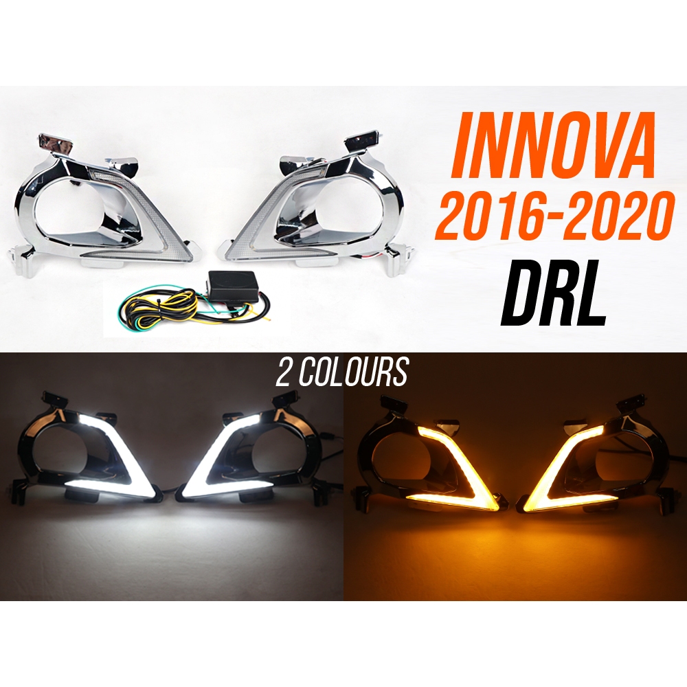 Innova 2016-2020 DRL with Chrome | Shopee Philippines