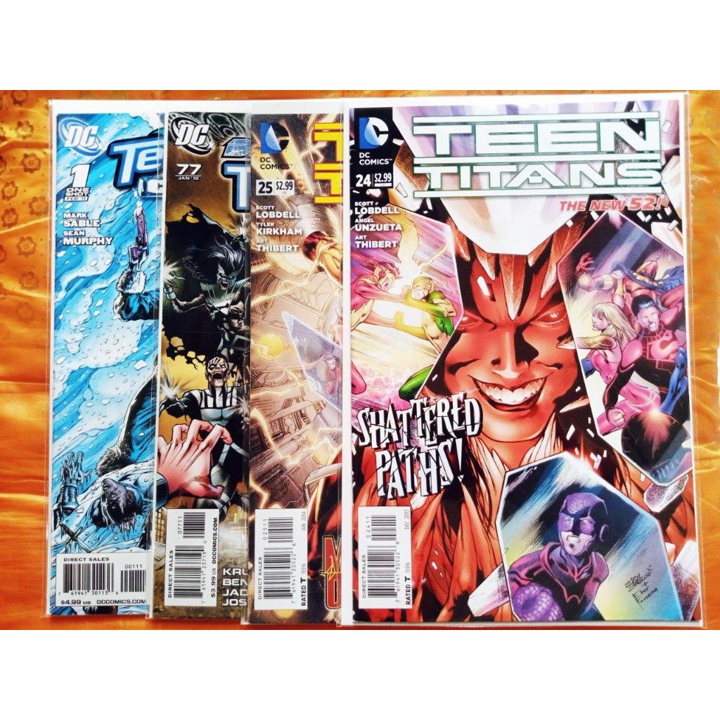 Teen Titans 24-77, Cold Case 1 DC Comic Books FN 2010-2014 New 52 ...