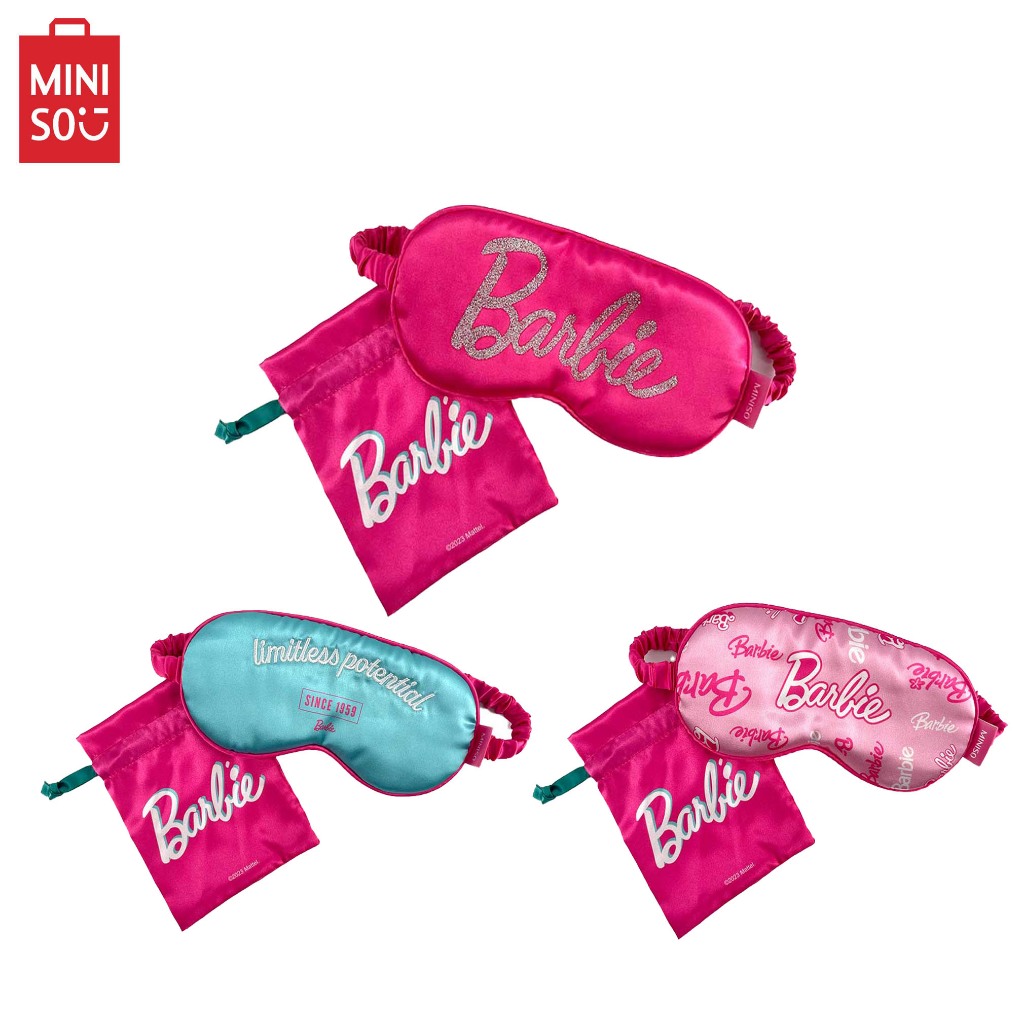 MINISO Barbie Shining Collection Sleep Mask | Shopee Philippines