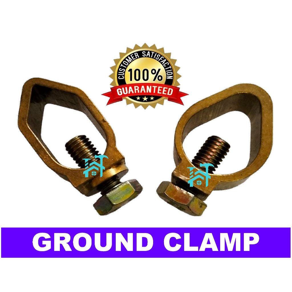 GROUNDING ROD CLAMP 5/8 : 3/4 | Shopee Philippines