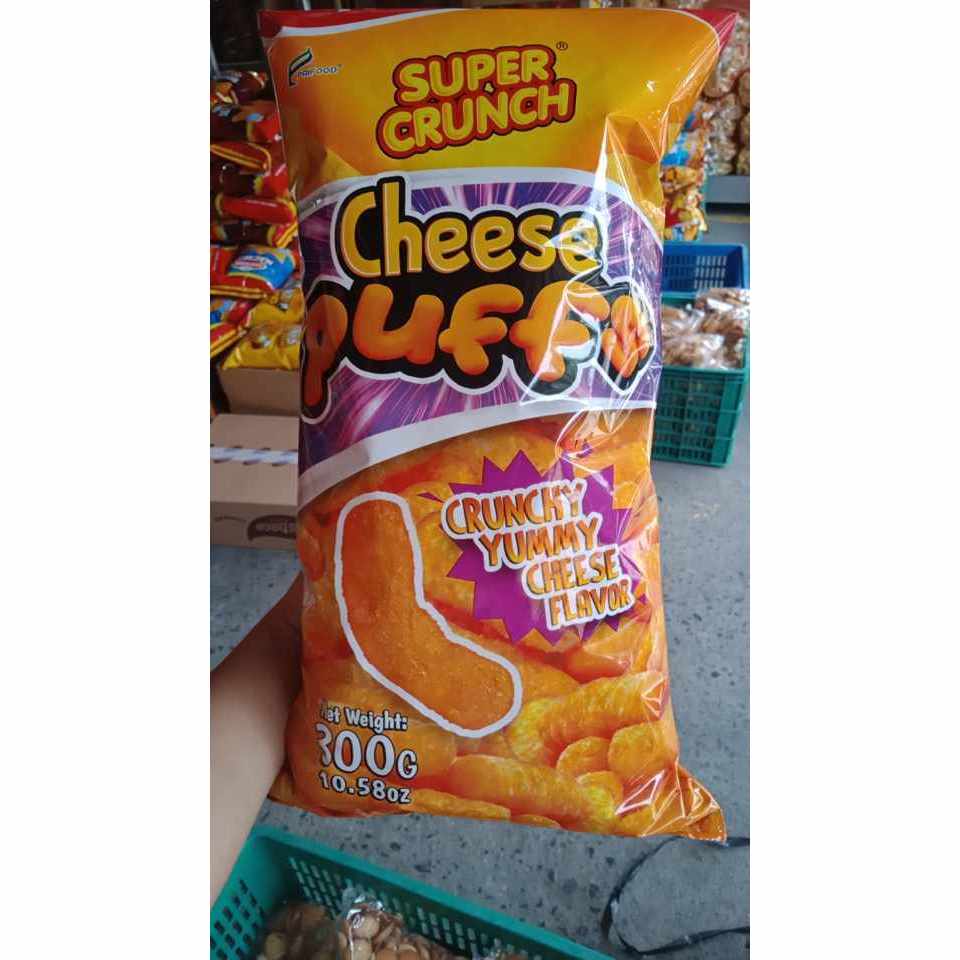 Super Crunch Cheese Puffs 300g chips snack Crunchy Crispy Flavor ...