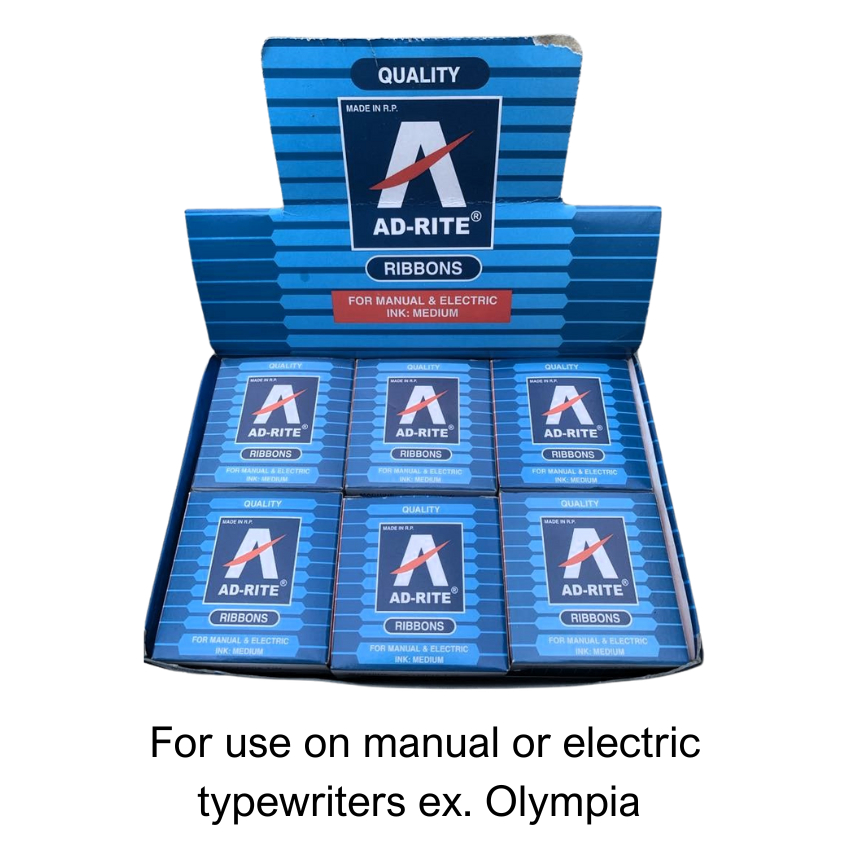 (Positivity) Ad-rite Typewriter Ribbon for Manual Typewriter | Shopee ...