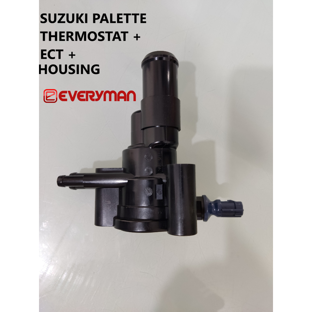 SUZUKI PALETTE MK21S THERMOSTAT+ HOUSING WITH TEMPERATURE SENSOR K6A ...