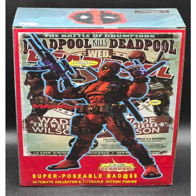 NECA Deadpool marvel Avengers X-Men 7-inch Deadpool DP movable doll ...