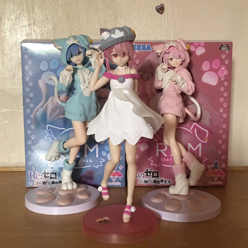 Re:Zero Rem & Ram Prize Figures Set (BIB) | Shopee Philippines
