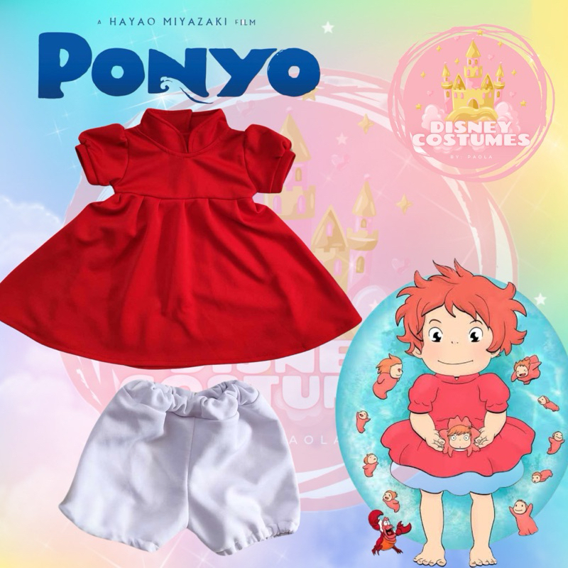 Ponyo Character Baby Costume | Shopee Philippines