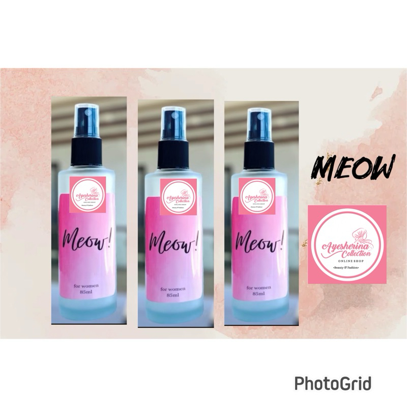Best seller Perfume Meow scent For her 85ml | Shopee Philippines