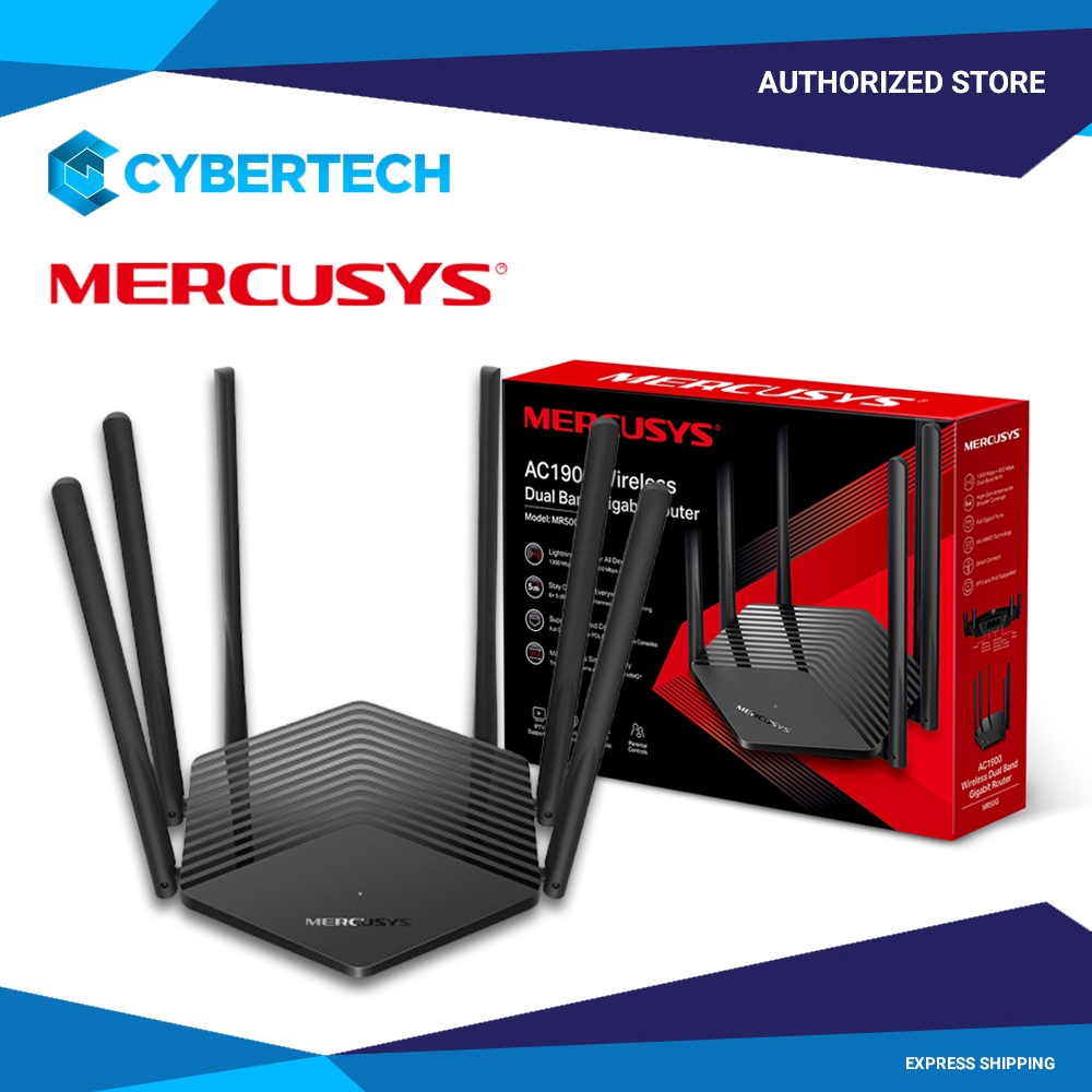 Mercusys MR50G AC1900 Wireless Dual Band Gigabit Router | Shopee ...