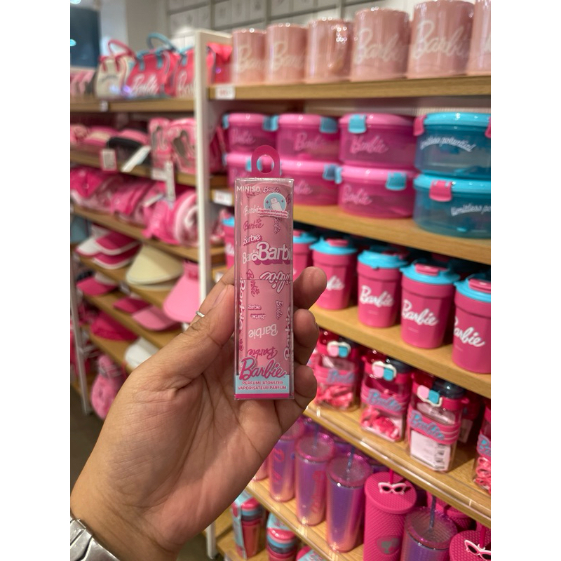 MINISO BARBIE Shining Collection Lipstick Like Perfume Atomizer ...