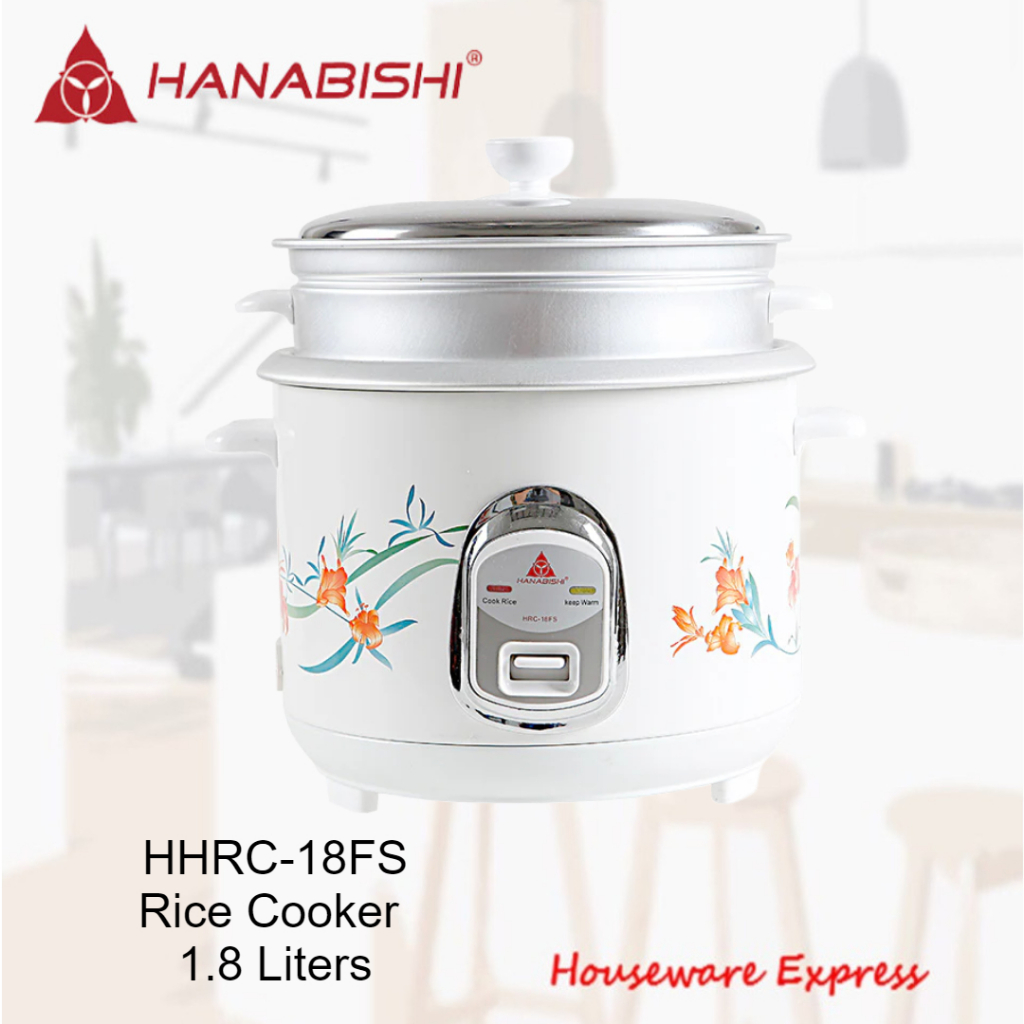 Hanabishi HHRC-18FS Rice Cooker 1.8L HHRC18FS (Houseware Express ...