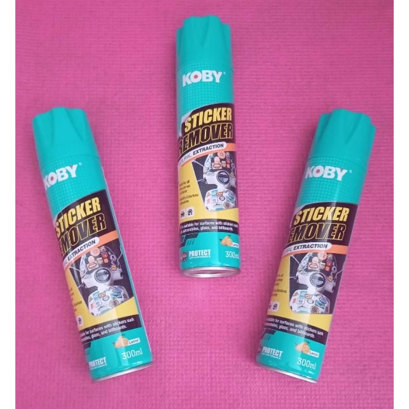 Koby Sticker Remover 300ml Lemon Scent | Shopee Philippines