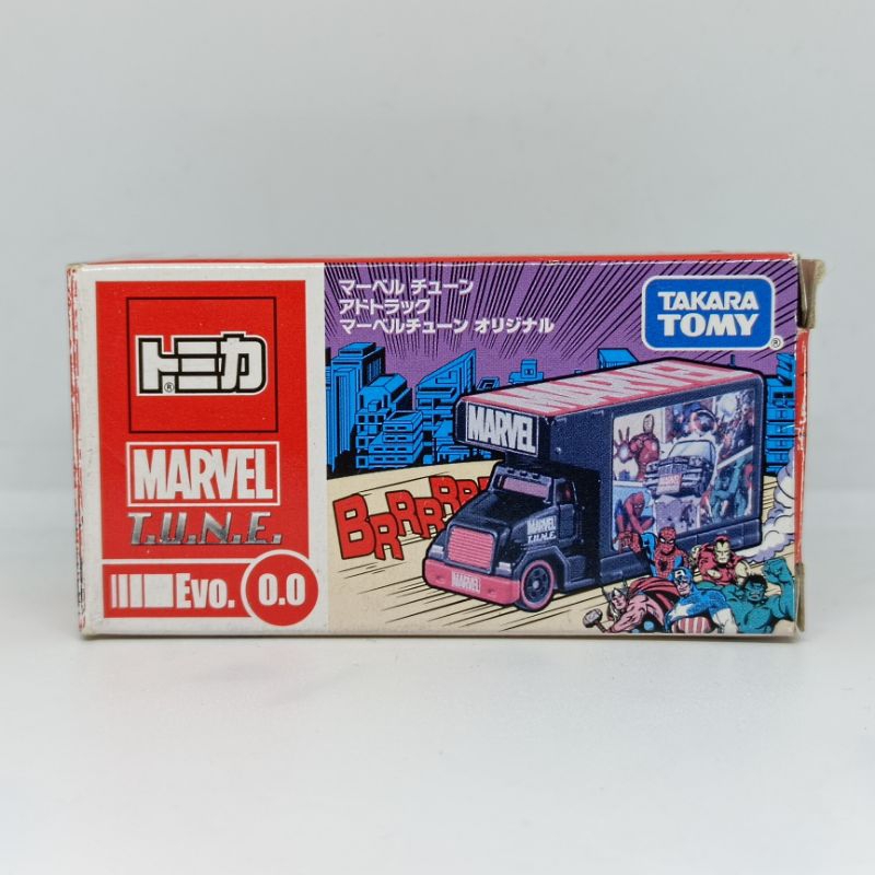 Tomica T.U.N.E Marvel Ad Truck | Shopee Philippines