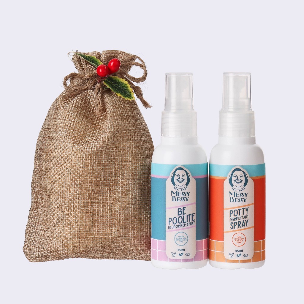 Messy Bessy Party Buddies Gift Set ( Be Poolite Deodorizer Spray, Potty ...