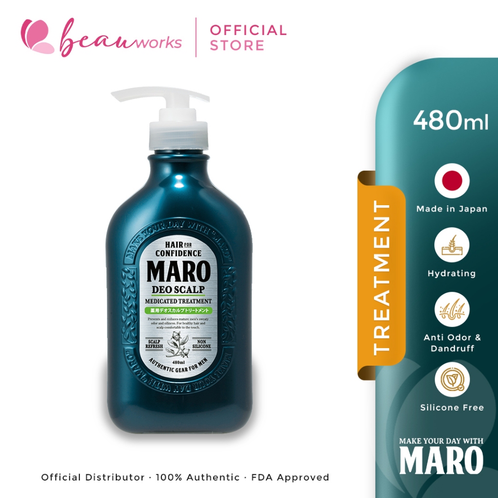 MARO Deo Scalp Medicated Conditioner (480ML) | Shopee Philippines