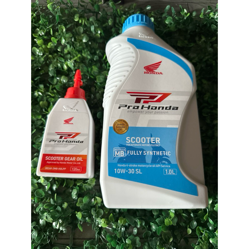 Pro Honda Scooter oil 10w-30 Fully Synthetic 1L + Scooter Gear Oil ...