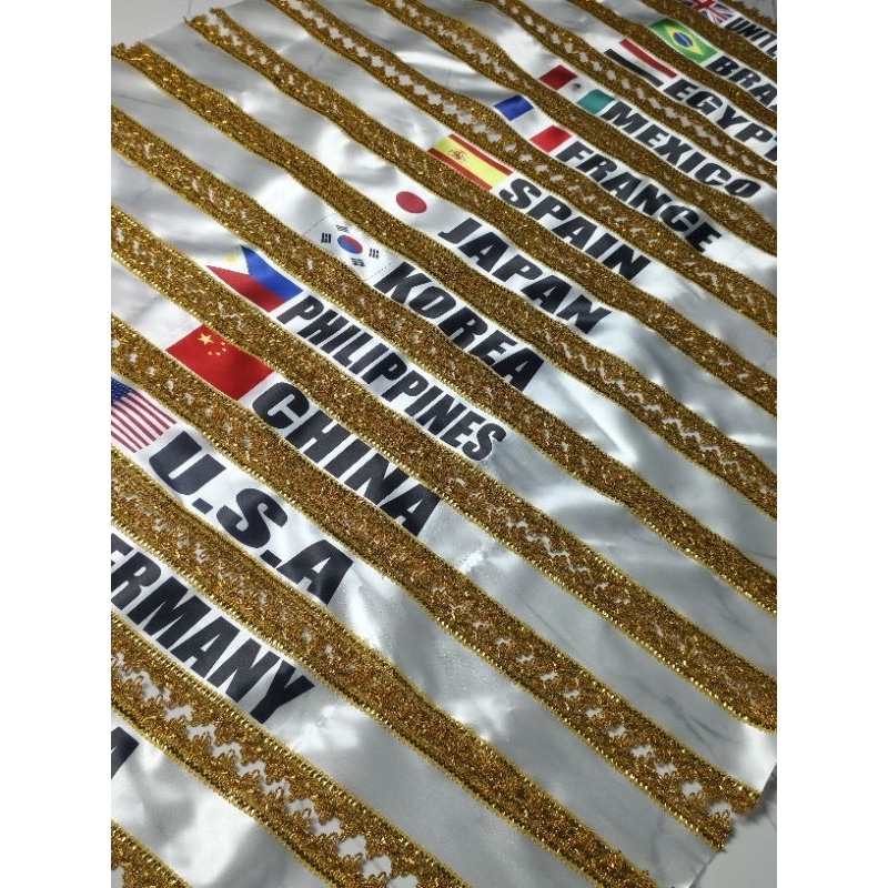 HABLON United Nations Sash For Kids and Adult | Shopee Philippines