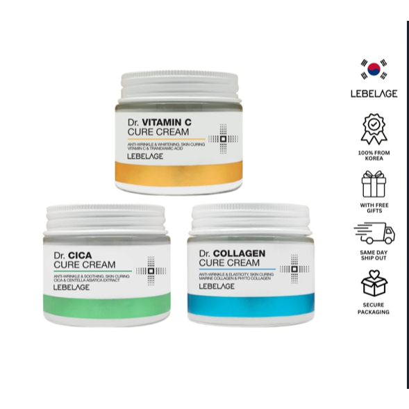 LEBELAGE Dr.Cure cream 70ml | Shopee Philippines