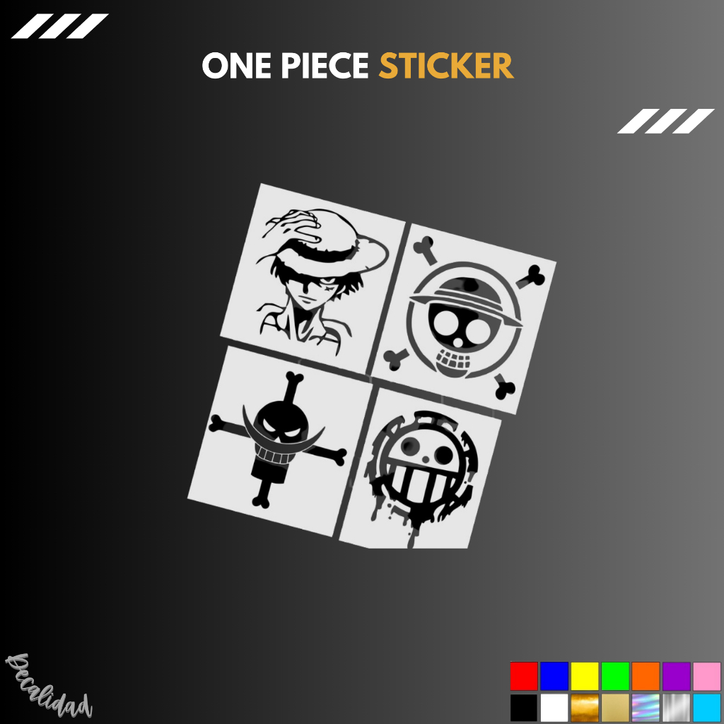one piece sticker logo single color diecut machine cut waterproof ...