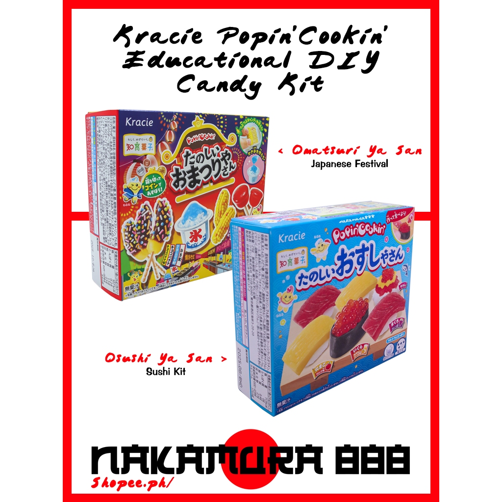 [Japan] Kracie Popin'Cookin'' Educational DIY Candy Kit | Shopee Philippines